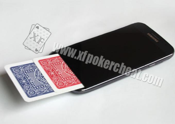 Black Plastic Samsung S5 Mobile Poker Cheat Device , Gambling Cheating ...