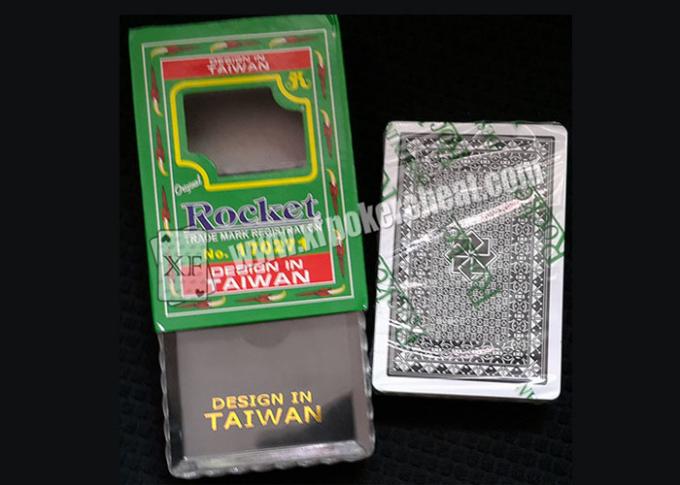 Taiwan Royal Rocket Marked Poker Cards Good Shuffle For Poker Reader